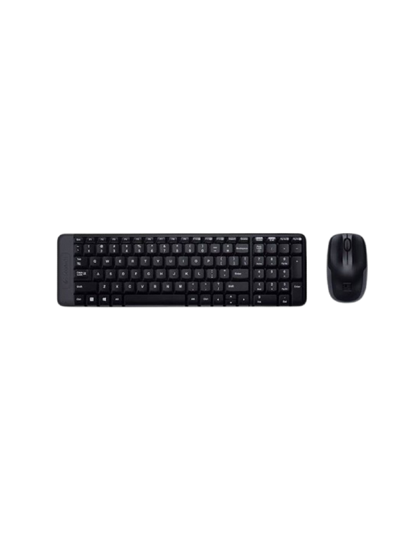 Logitech Mk220 Wireless Keyboard And Mouse Combo Black