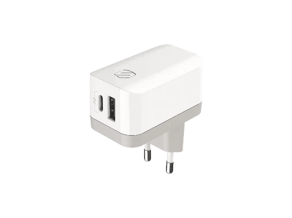 Scosche Dual Wall Charger with 32W USB-C And USB-A